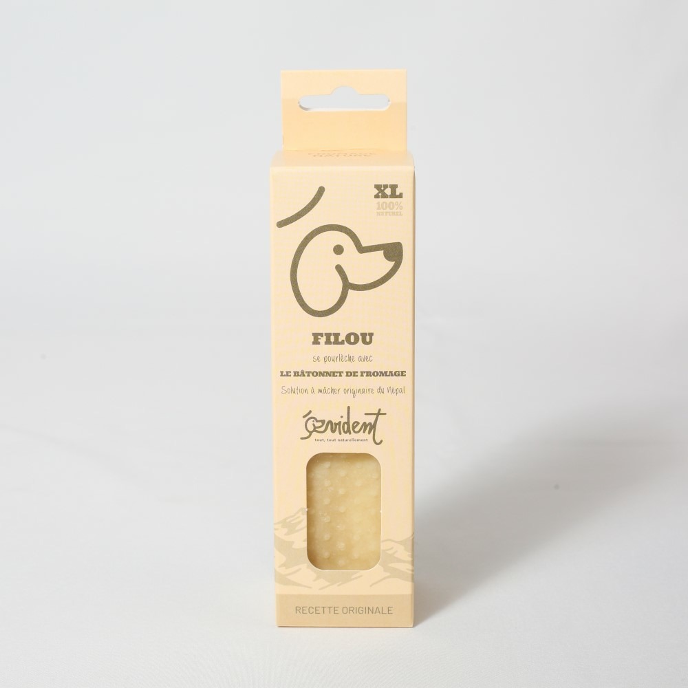 Fromage à mâcher filou pour chiens taille xl | Truffaut