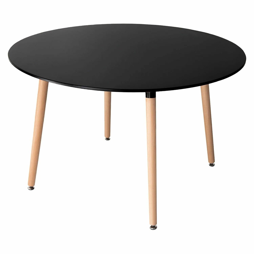 Senja - table ronde 120 cm - 4 personnes - design épuré et chaleureux ...