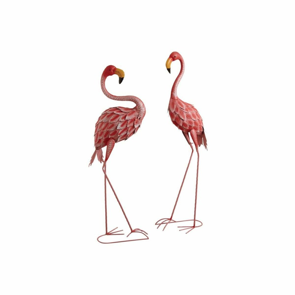 Flamant rose en métal laqué (lot de 2) | Truffaut
