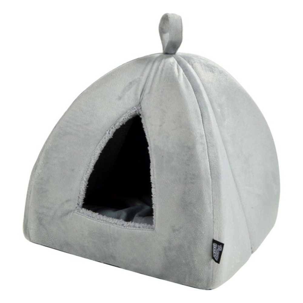 Tente pour chat "sweet cat" 38cm gris clair | Truffaut