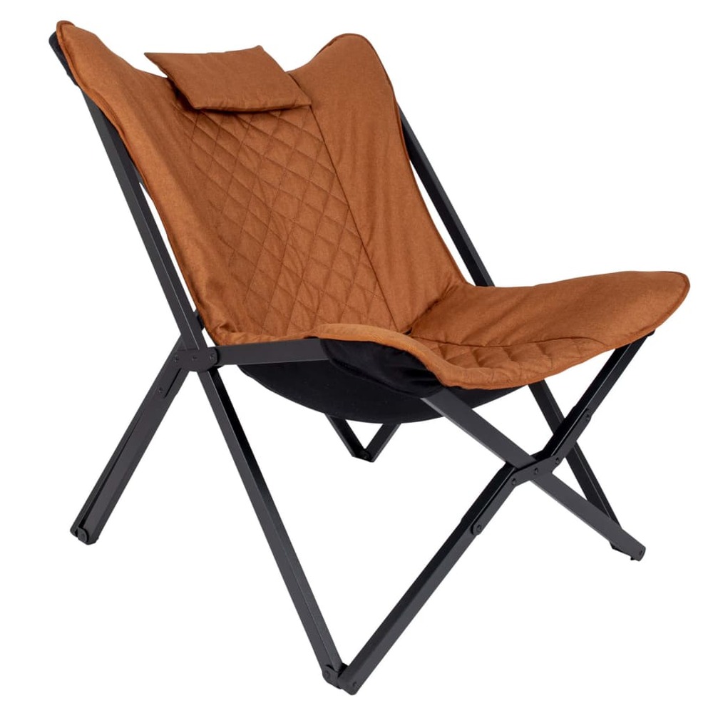 Chaise de repos molfat marron argile | Truffaut