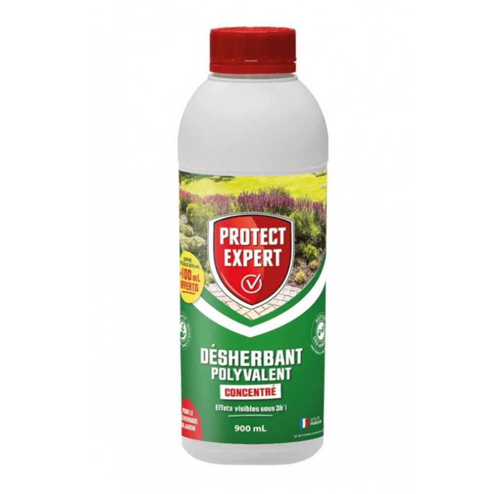 Désherbant polyvalent 800ml +100ml gratuit protect expert | Truffaut