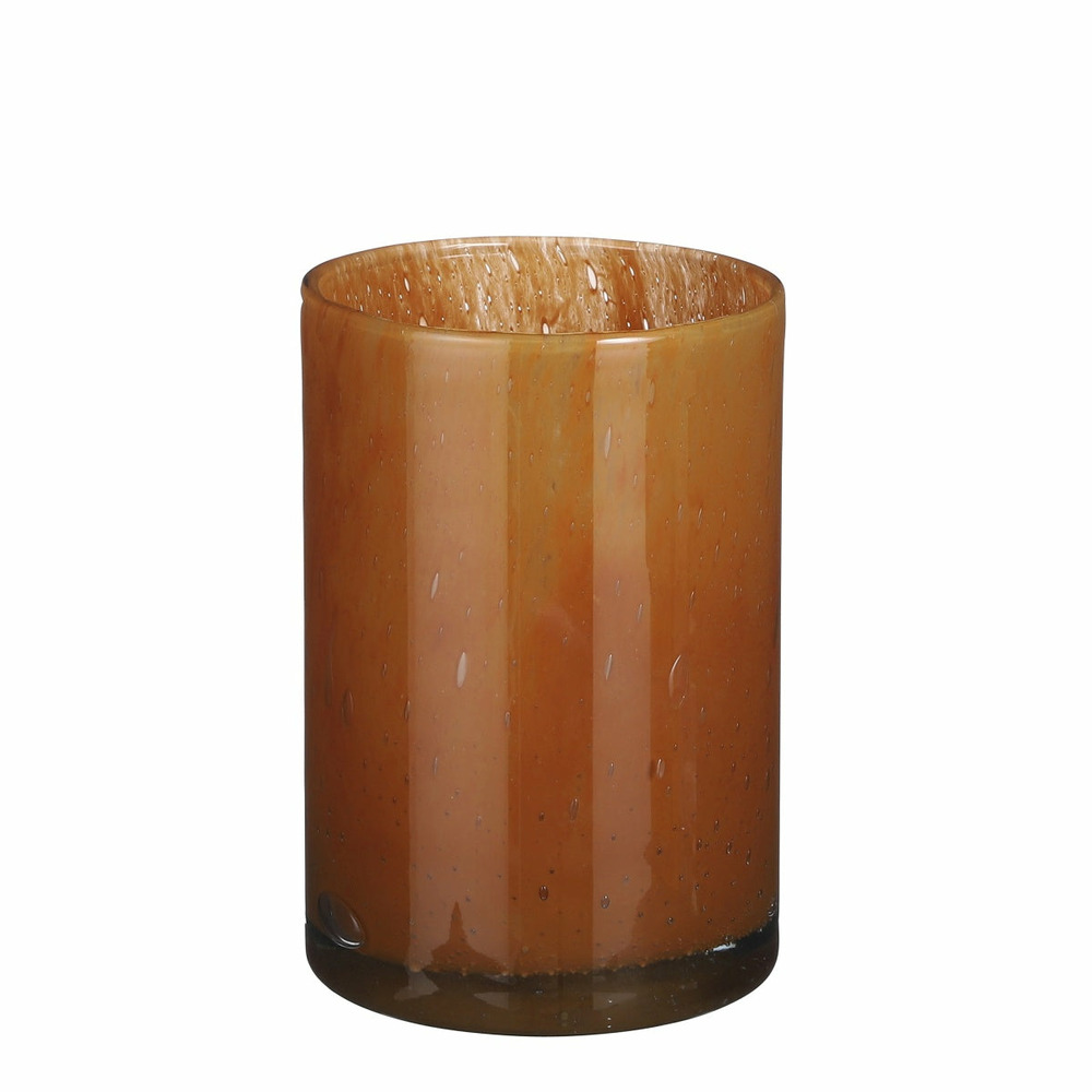 Mica decorations vase estelle - 17x17x23 cm - verre - marron | Truffaut