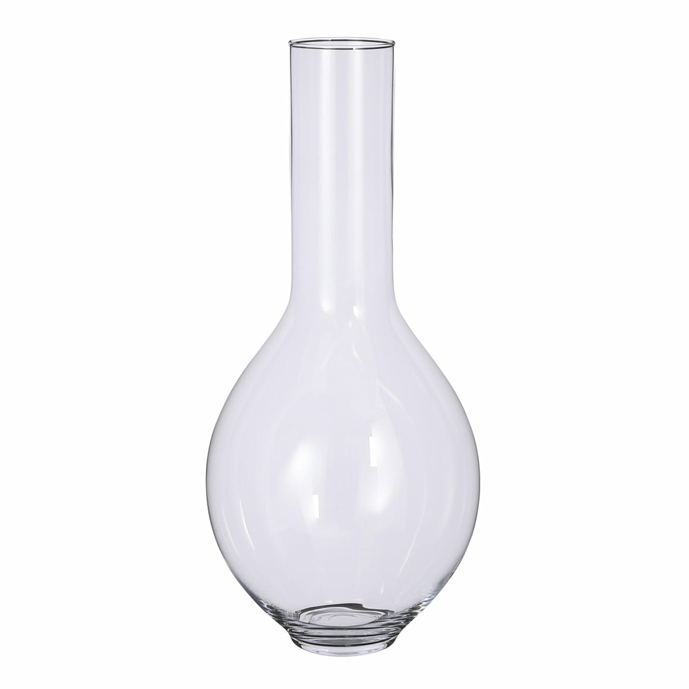 Mica decorations vase nyla - 32x32x70 cm - verre - transparent | Truffaut