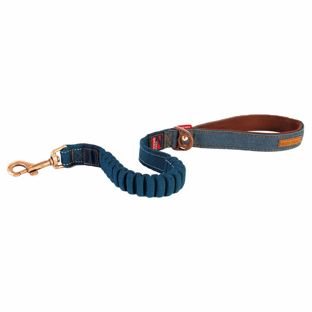 Laisse zero shock ezydog denim : t1 | Truffaut