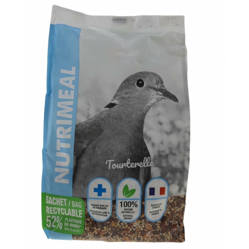 Graines tourterelle nutrimeal 800g. | Truffaut