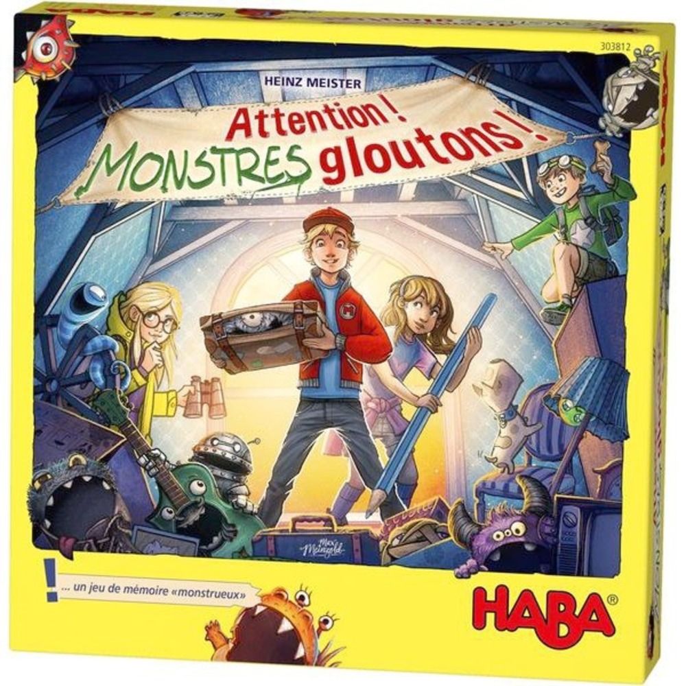 Attention! Monstres gloutons! Haba | Truffaut