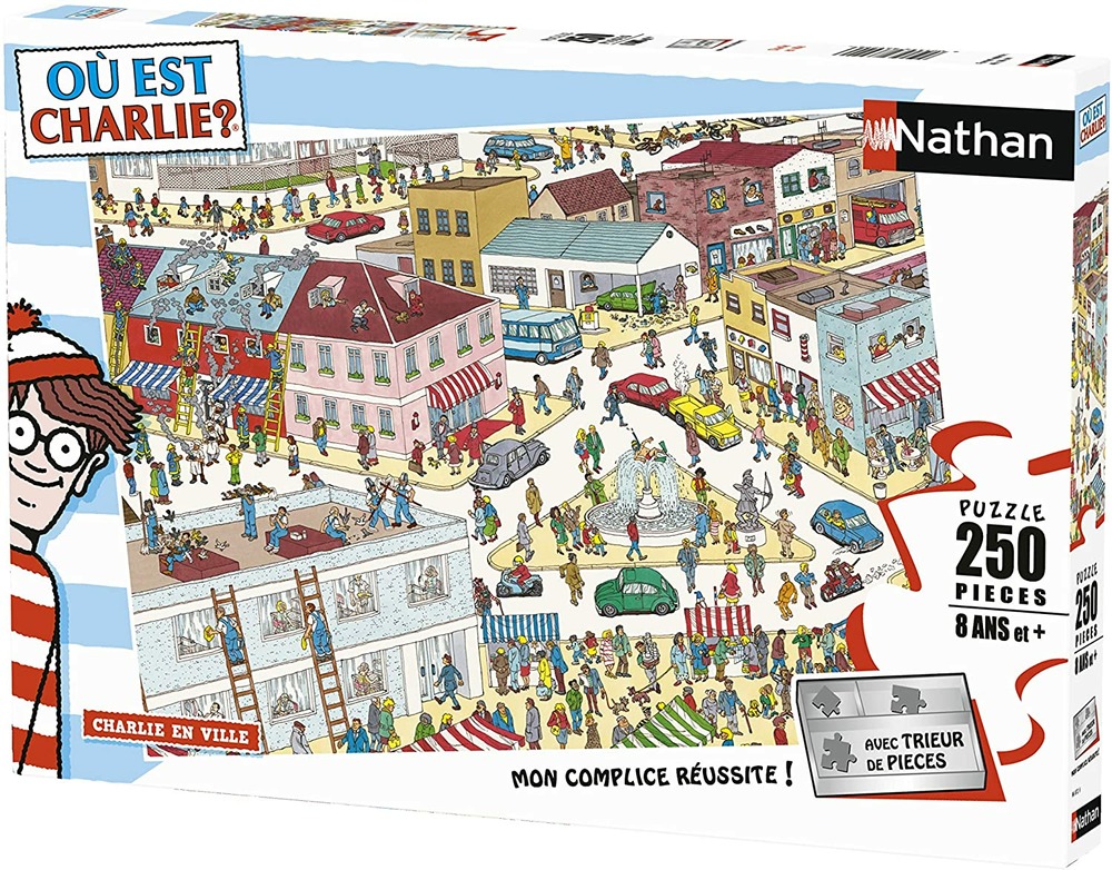 Puzzle charlie en ville 250 pcs | Truffaut