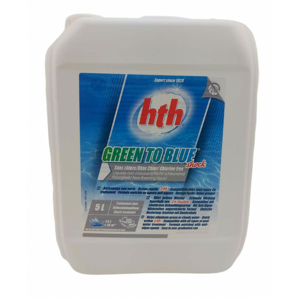 Hth green to blue, shock, 5 litres. Gamme 2021 | Truffaut