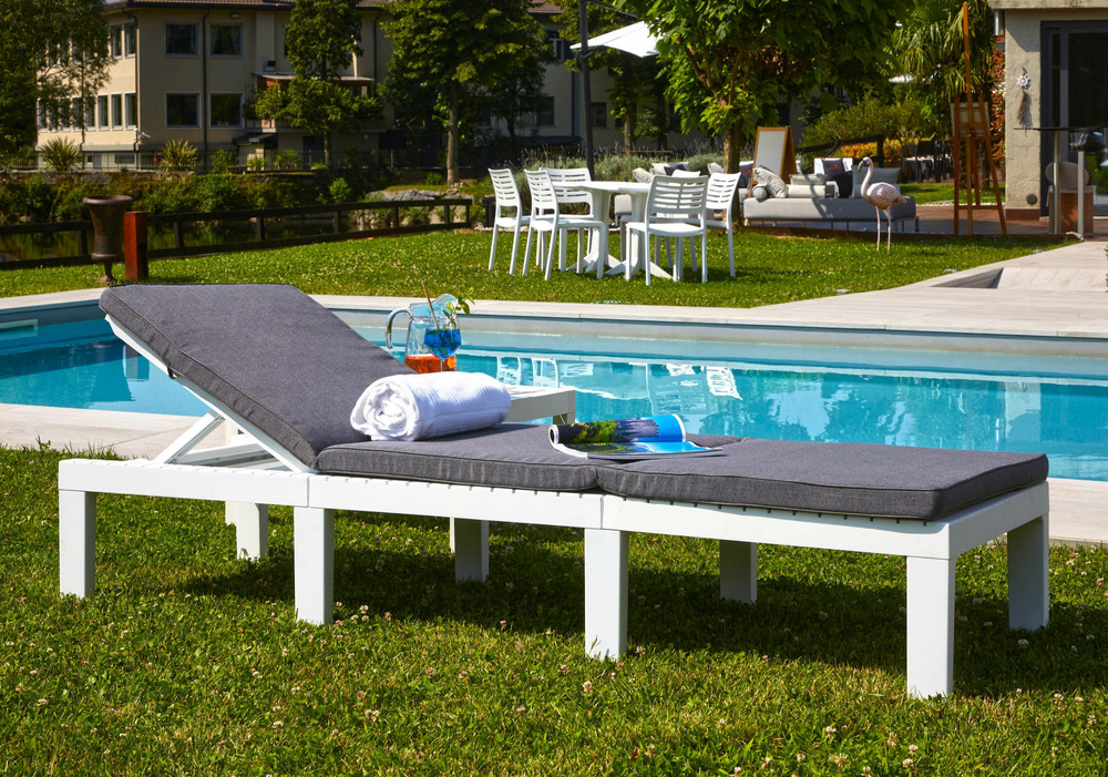 Chaise longue d'extérieur modulable | Truffaut