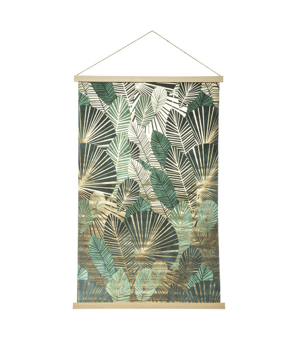 Toile décorative à suspendre avec effet métallisé 60 x h 90 cm | Truffaut
