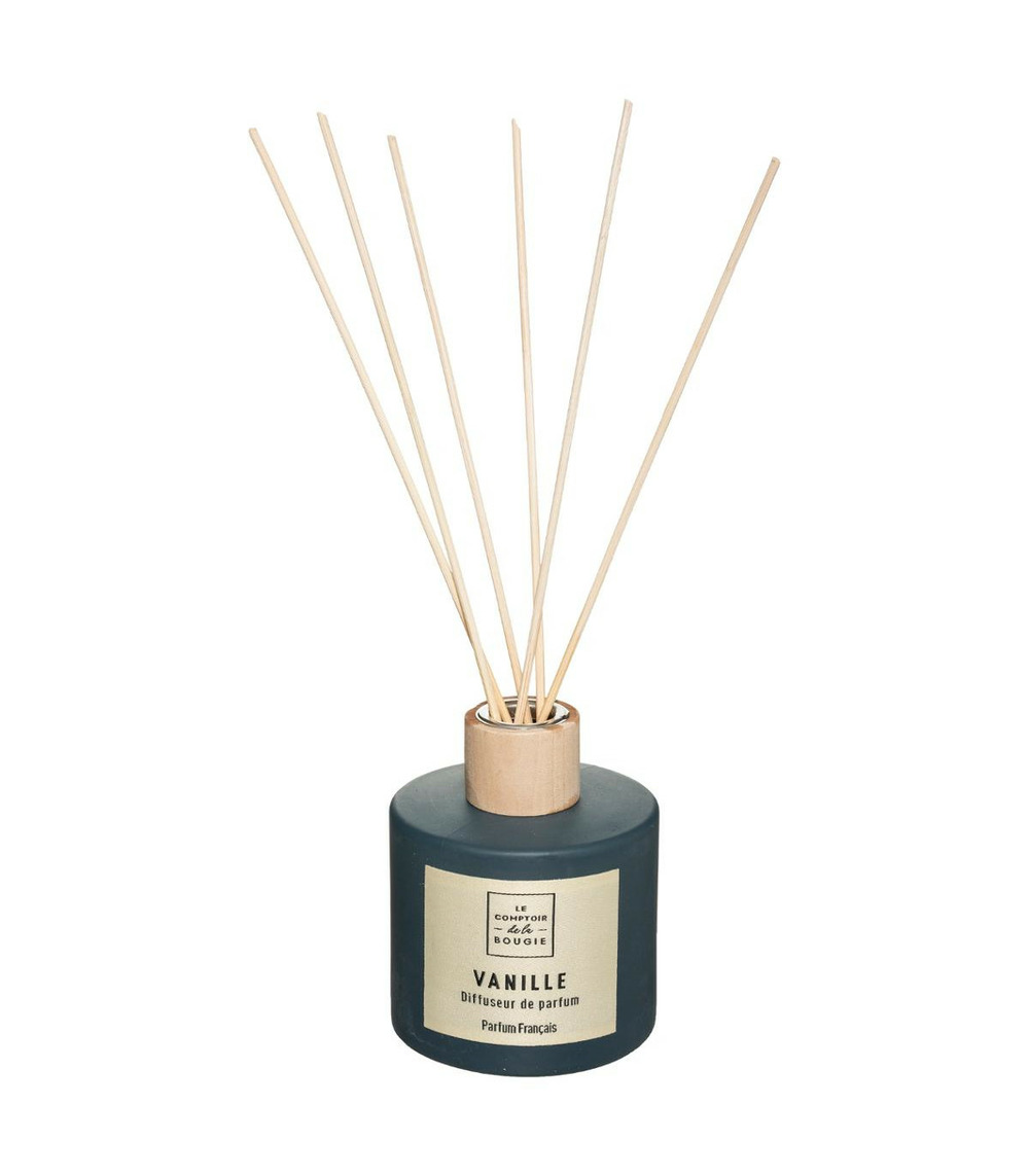 Diffuseur de parfum vanille 200 ml avec 6 bâtonnets | Truffaut
