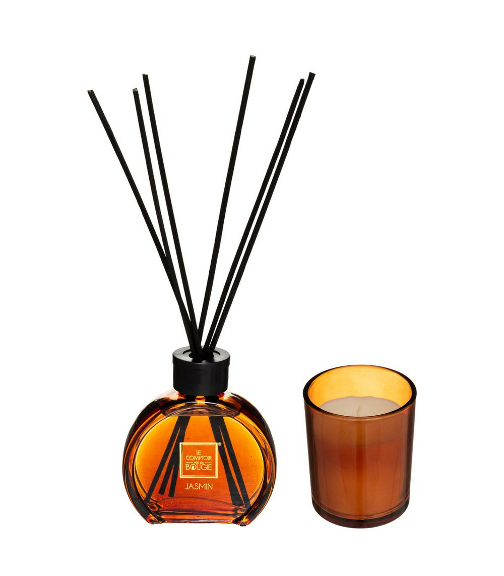 Coffret senteur diffuseur de parfum et bougie parfumée | Truffaut