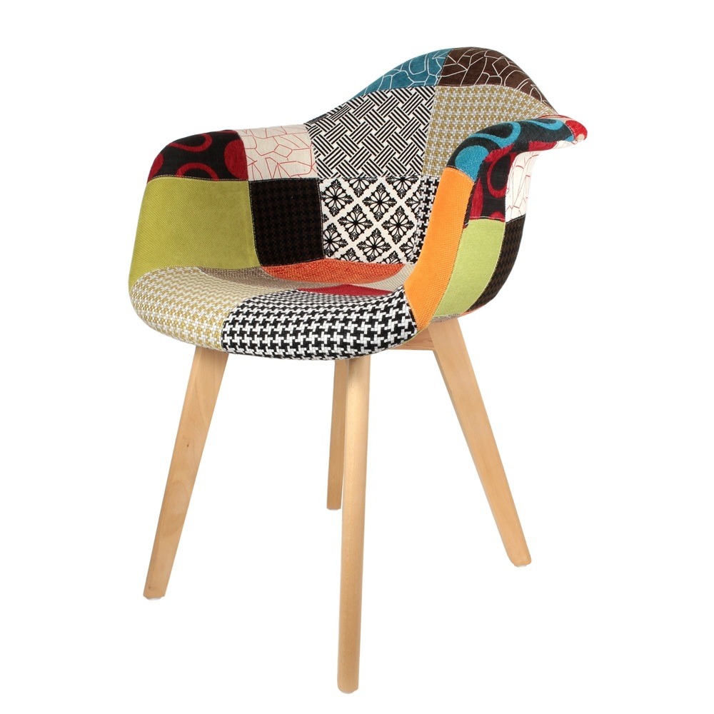 Fauteuil Scandinave Patchwork | Truffaut