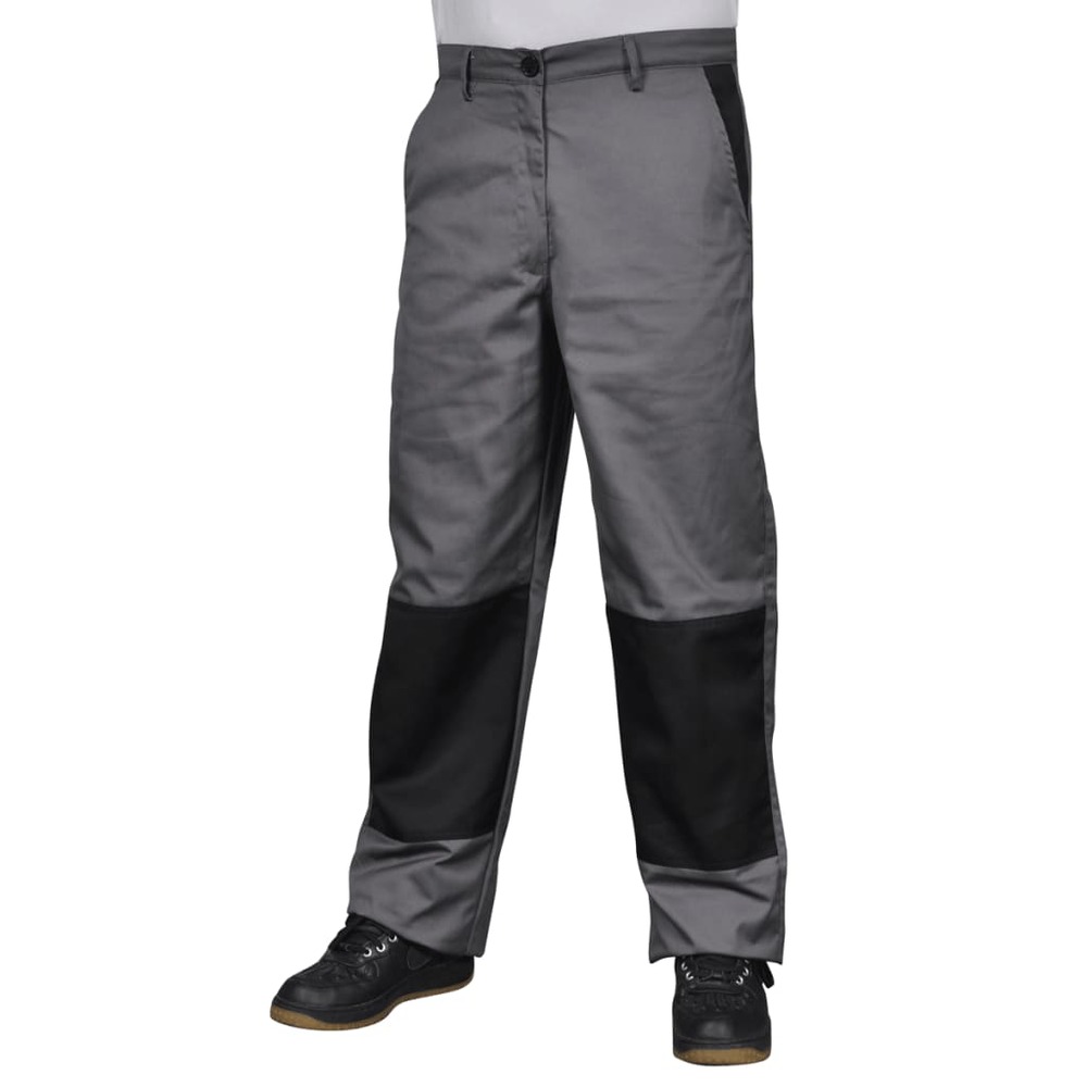 Pantalon de travail pour hommes taille l gris | Truffaut
