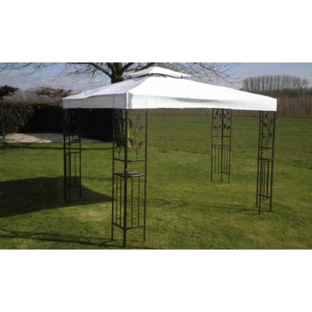 Chapiteau de jardin blanc 3 x 4 m | Truffaut
