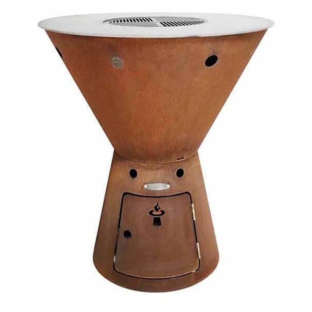Barbecue brasero en acier zeus 78 cm | Truffaut
