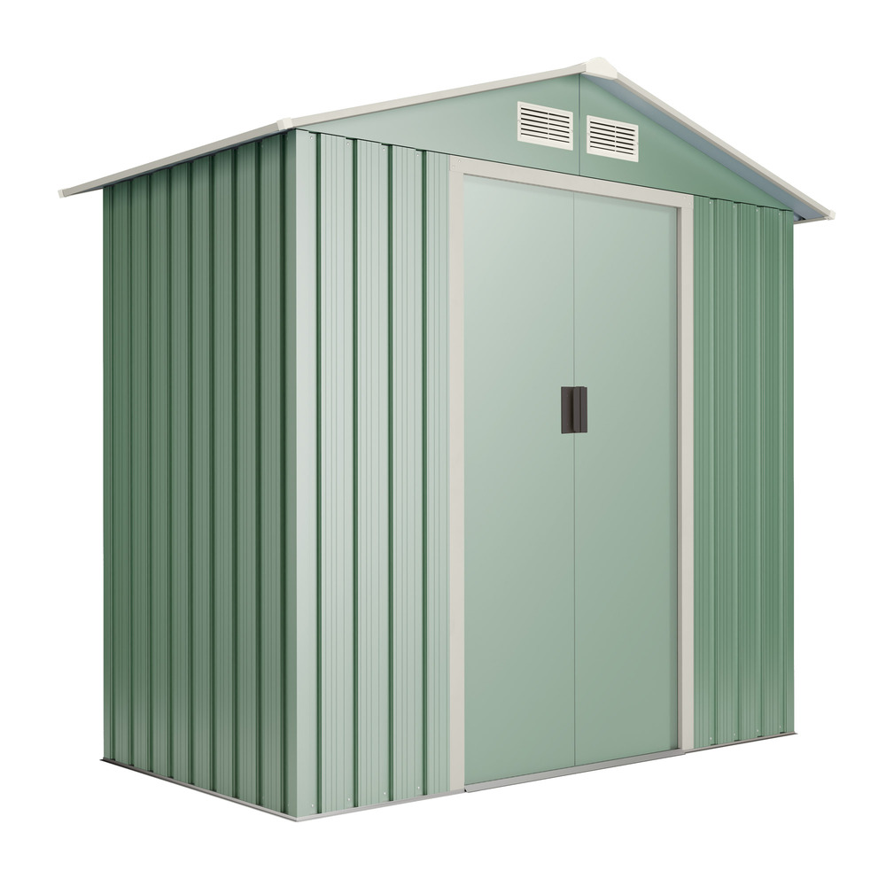 Abri de jardin wasabi light green s 2.43 m2 - garantie 10 ans ...