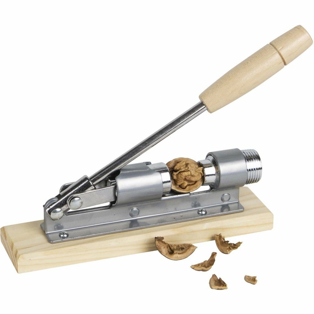 Casse noix à levier en bois et aluminium | Truffaut