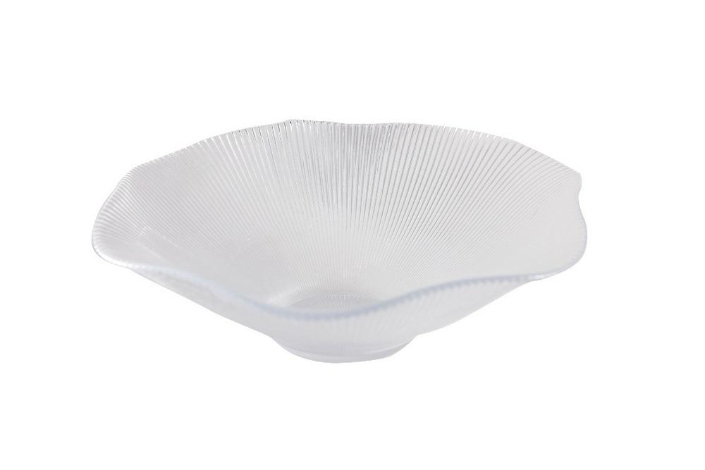 Coupelle creuse vague 23cm luce par boite de - 6 | Truffaut