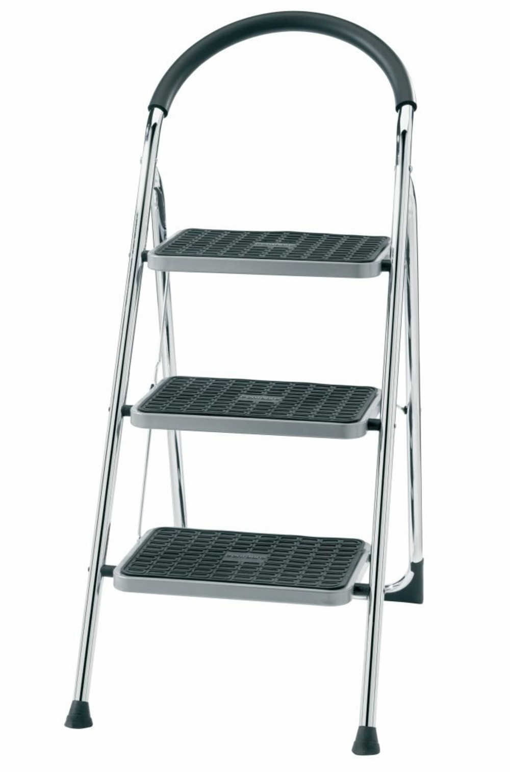 Marchepied double fonction chrome xl 3 marches - hauteur de travail 2 ...