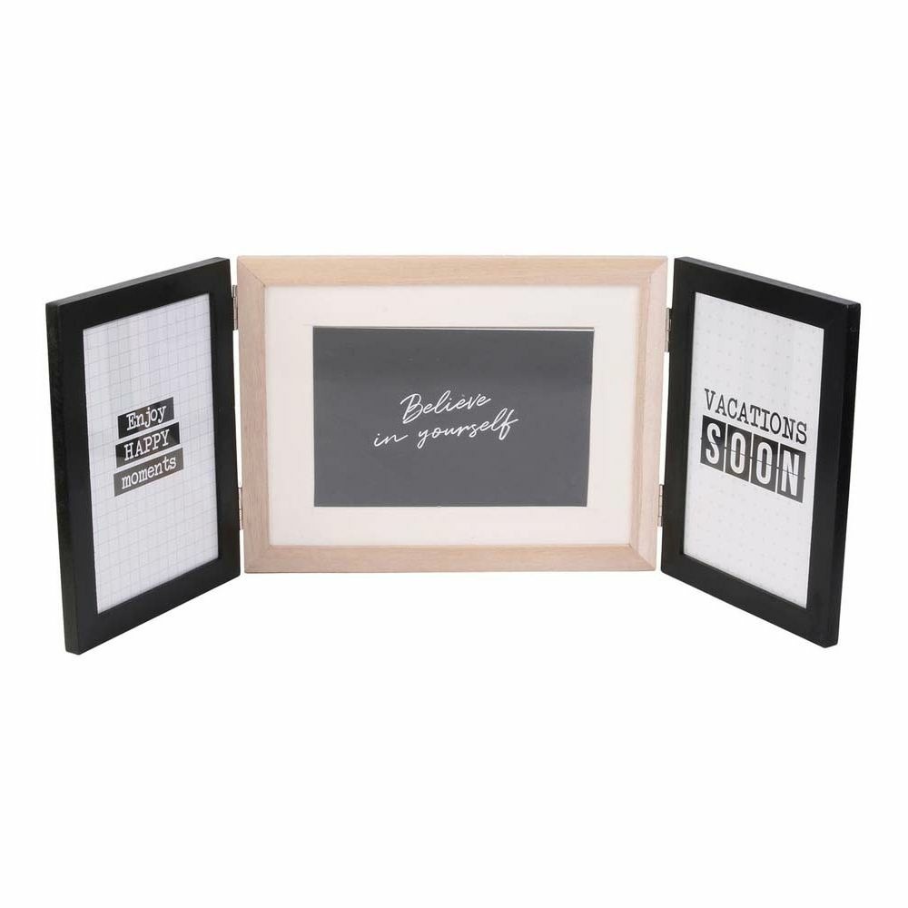 Cadre photo triptyque happy working | Truffaut