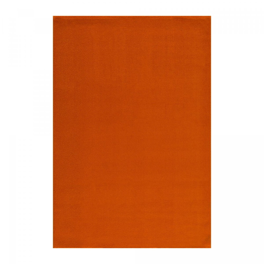 Tapis salon orange 150x150 rond cm | Truffaut