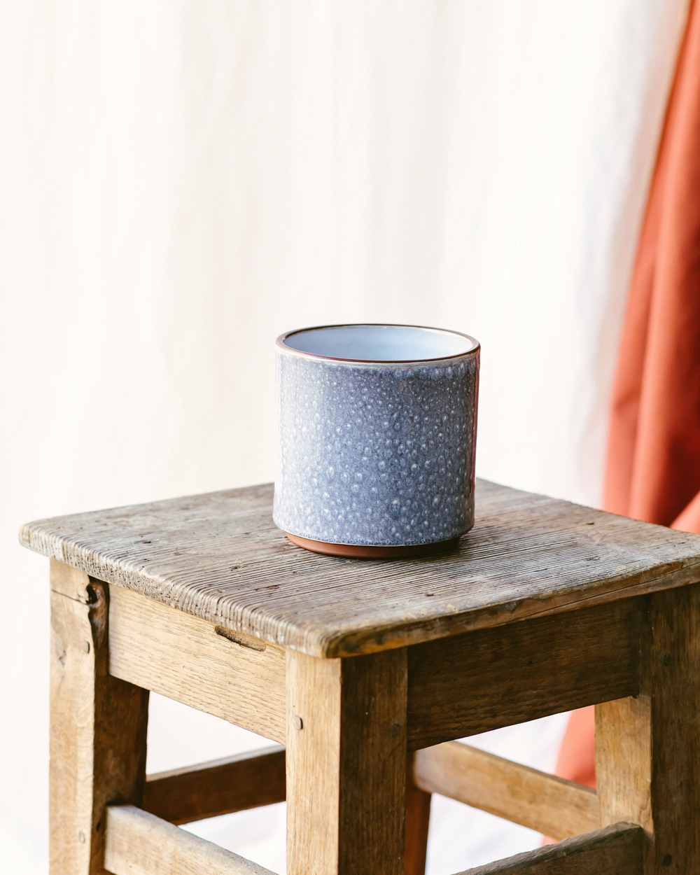 Lisboa - cache-pot en céramique bleu clair | Truffaut