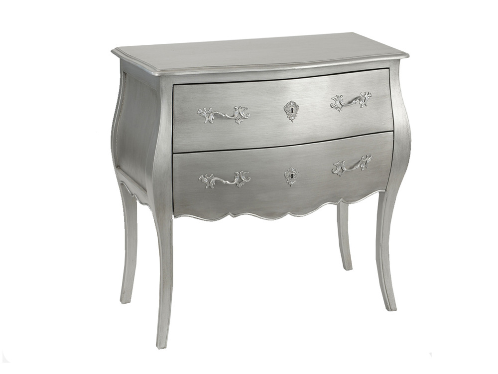 Commode murano silver 2 tiroirs | Truffaut