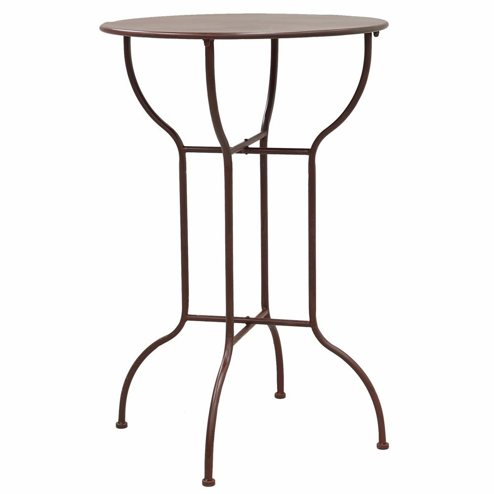 Table haute mange-debout en métal laqué | Truffaut