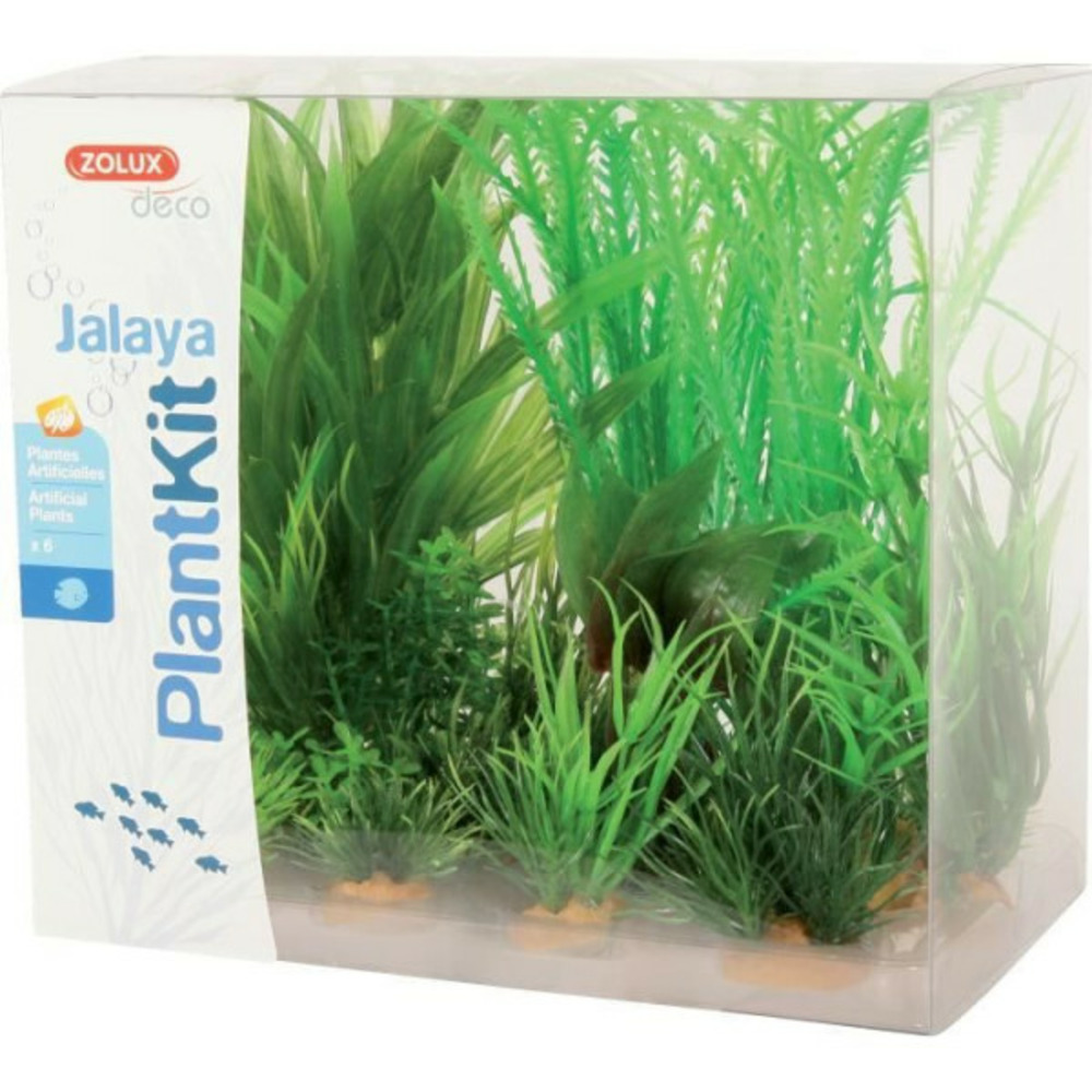 Kit de 6 plantes artificielles jalaya n1 - pour aquarium | Truffaut