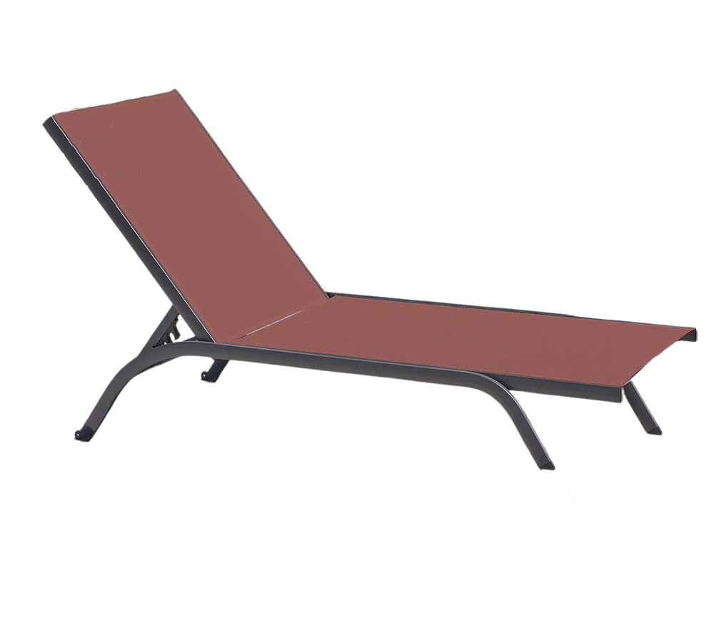 Malta - transat de jardin - aluminium - terracotta | Truffaut