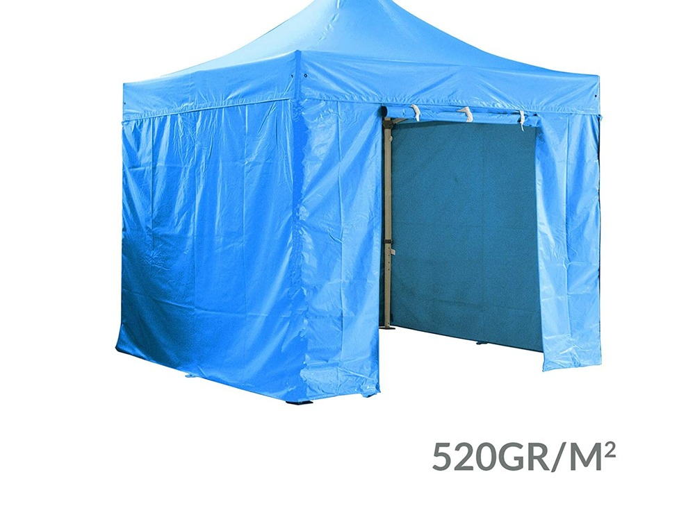 Greaden pack 4 côtés ( sans structure ) - bleu-ciel - 520g/m2 3x3m ...