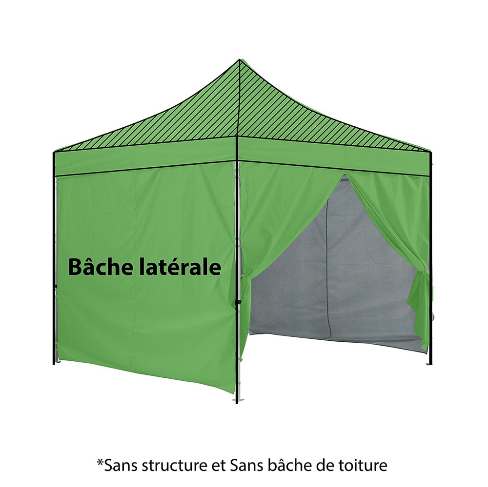 Greaden pack 4 côtés - vert - 3x3m gamme 25mm/32mm | Truffaut