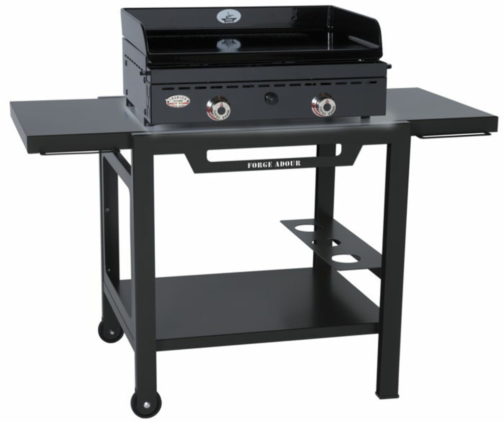 Table roulante forge adour pour planchas 450, 600 et 750 | Truffaut