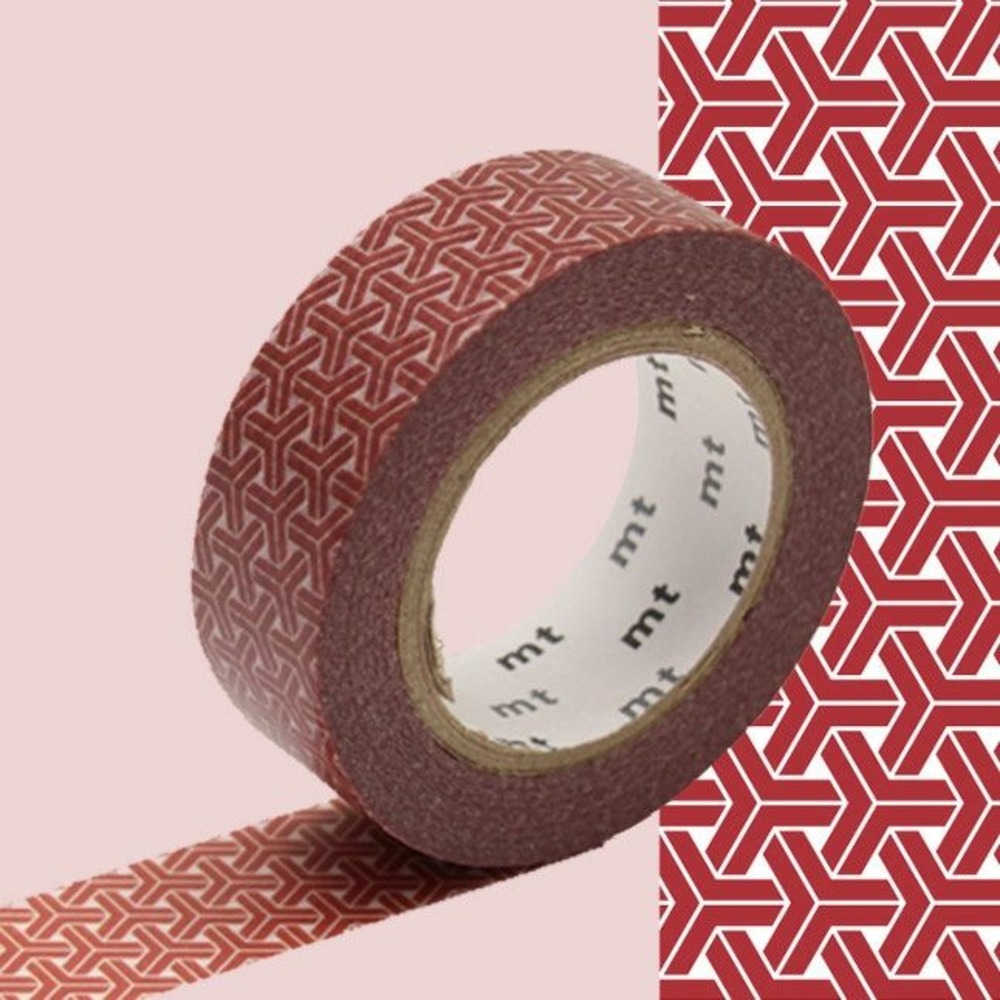 Masking tape traditionnel - rouge - 1,5 cm x 7 m | Truffaut