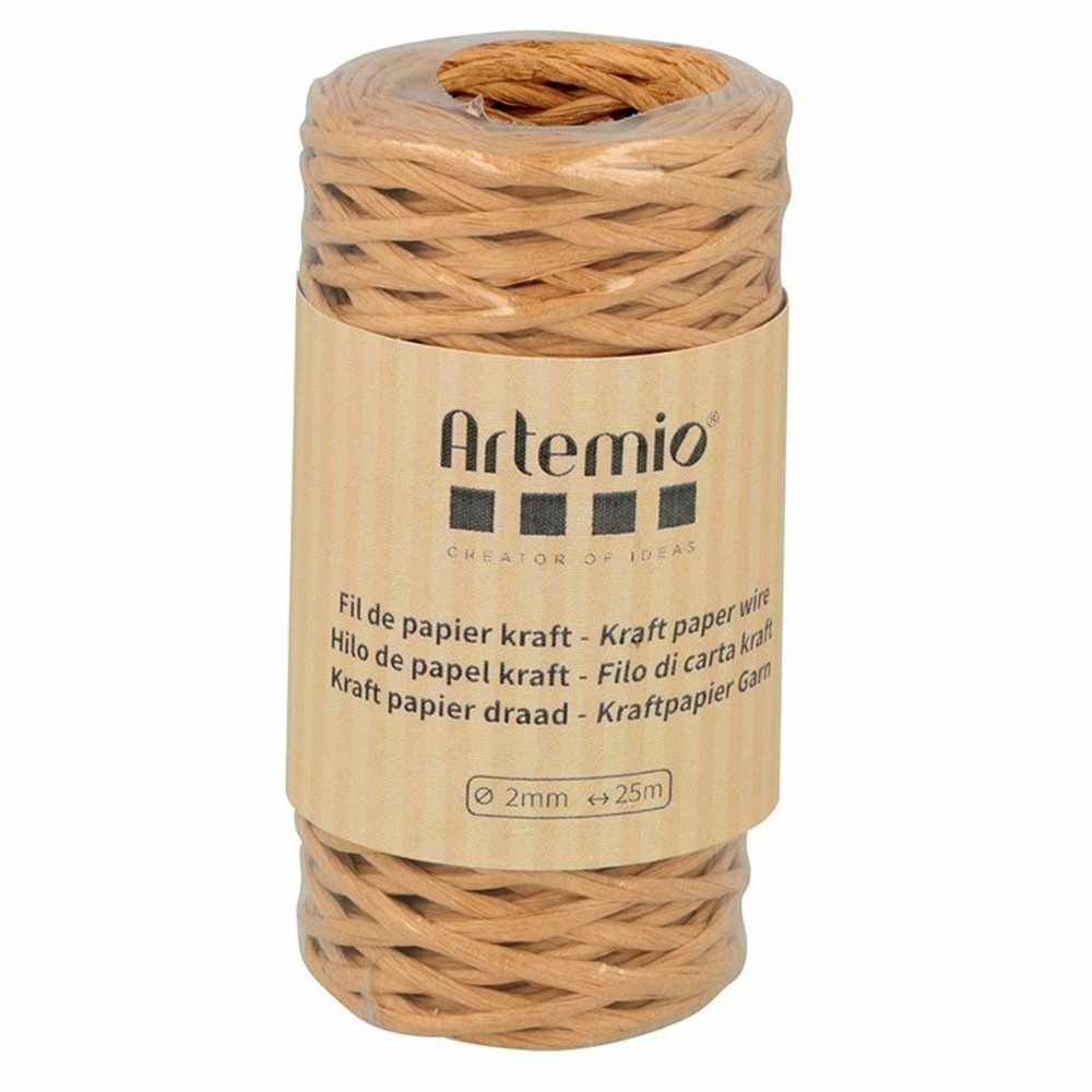Fil de papier kraft 25 m x 2 mm | Truffaut