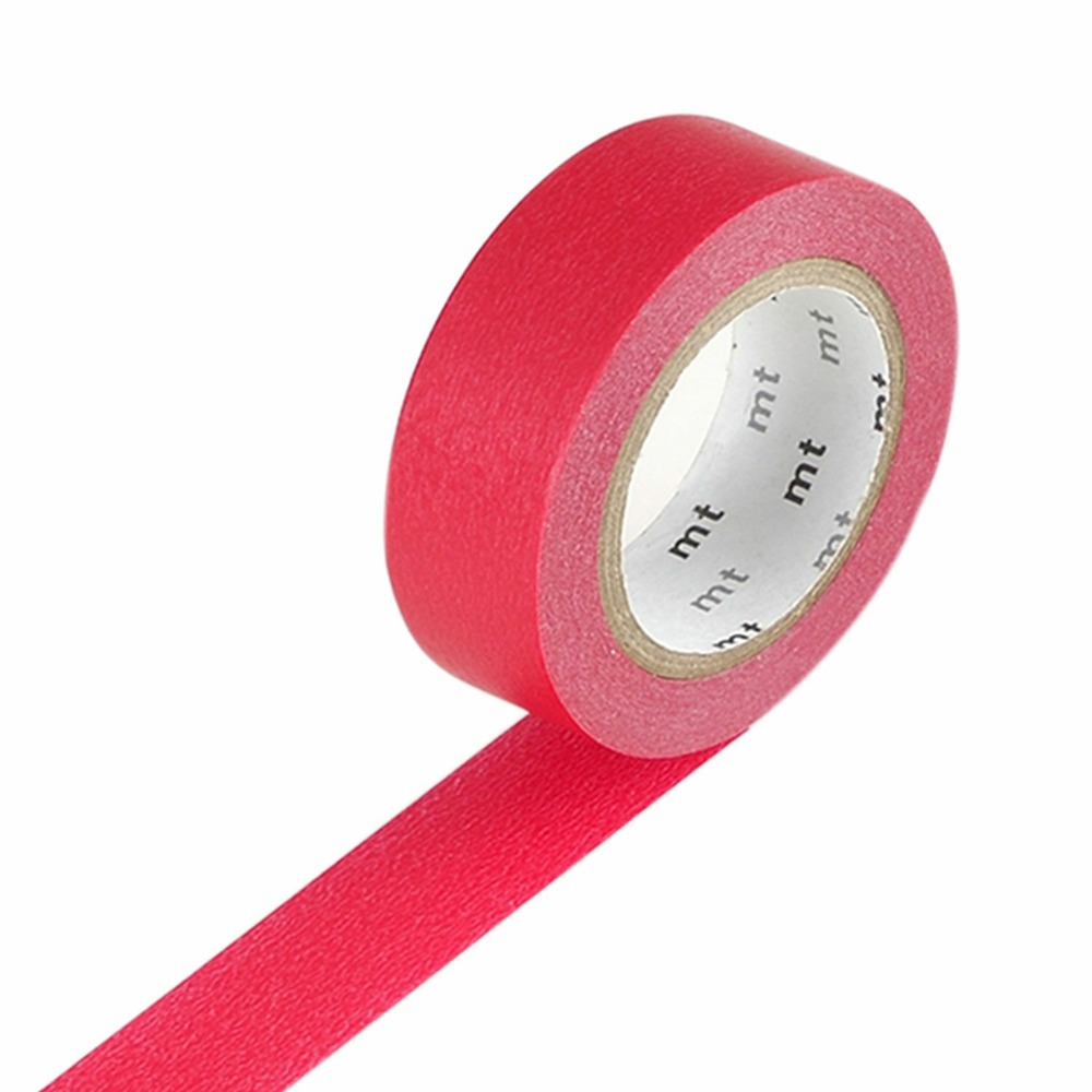 Masking tape unicolore - rouge - 1,5 cm x 7 m | Truffaut