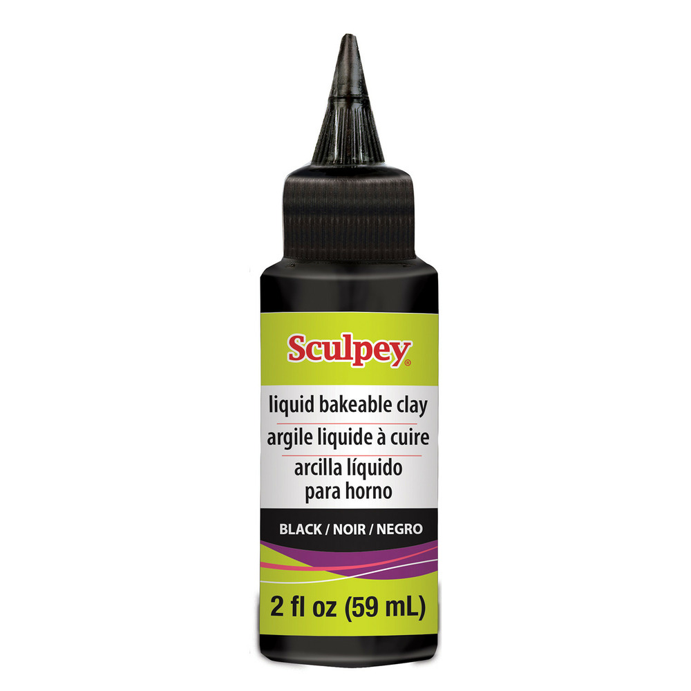 Argile liquide sculpey - noir 59 ml | Truffaut