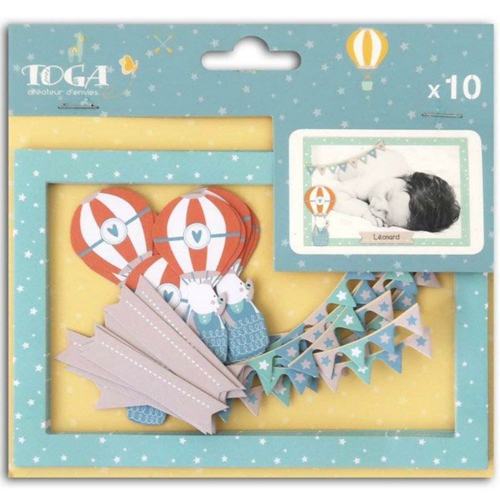 10 cartes découpées polaroid léonard | Truffaut