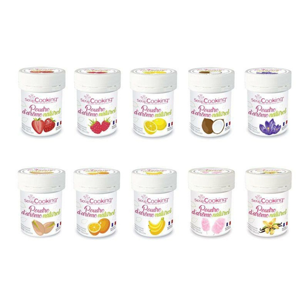 10 arômes alimentaires naturels en poudre | Truffaut