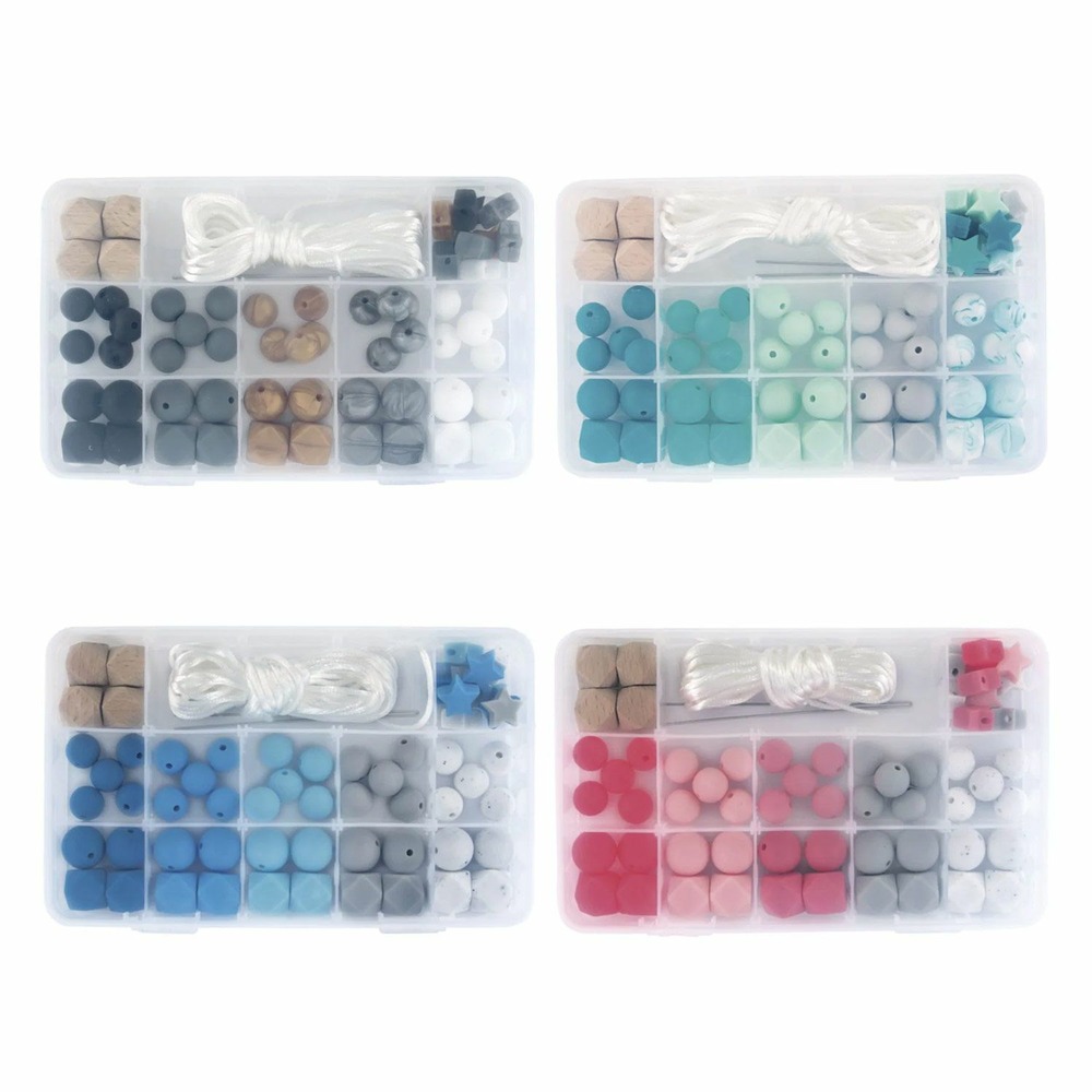 Coffret 220 perles en silicone | Truffaut