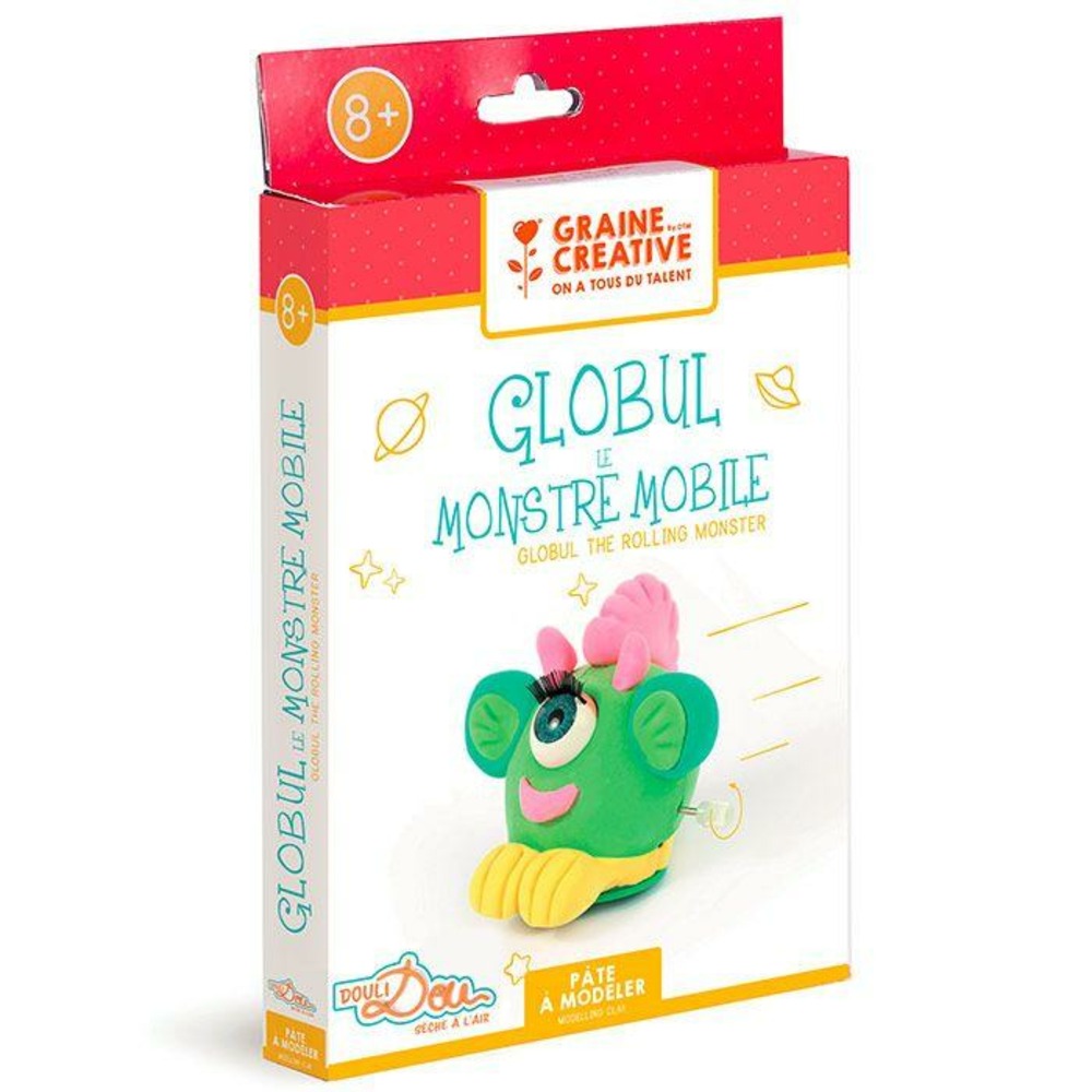 Coffret pour enfants pâte à modeler - globule le monstre qui roule ...