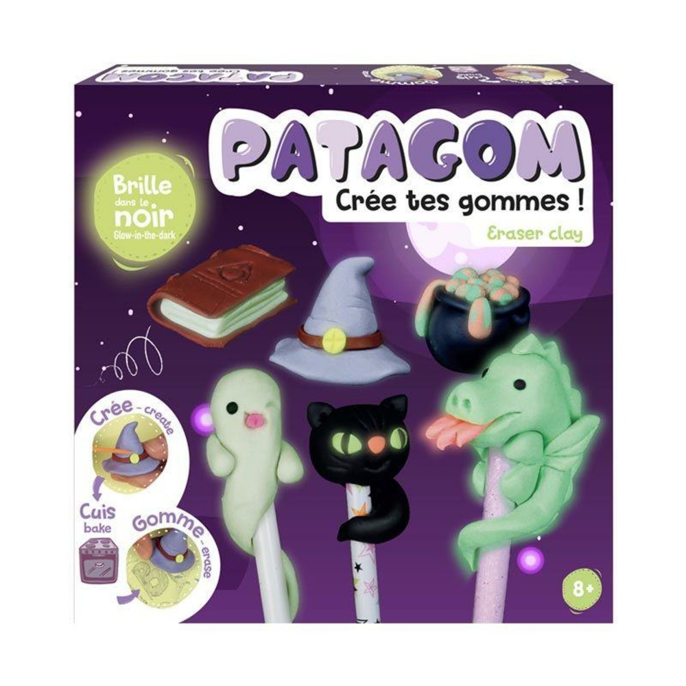 Coffret patagom phosphorescent - sorcellerie | Truffaut