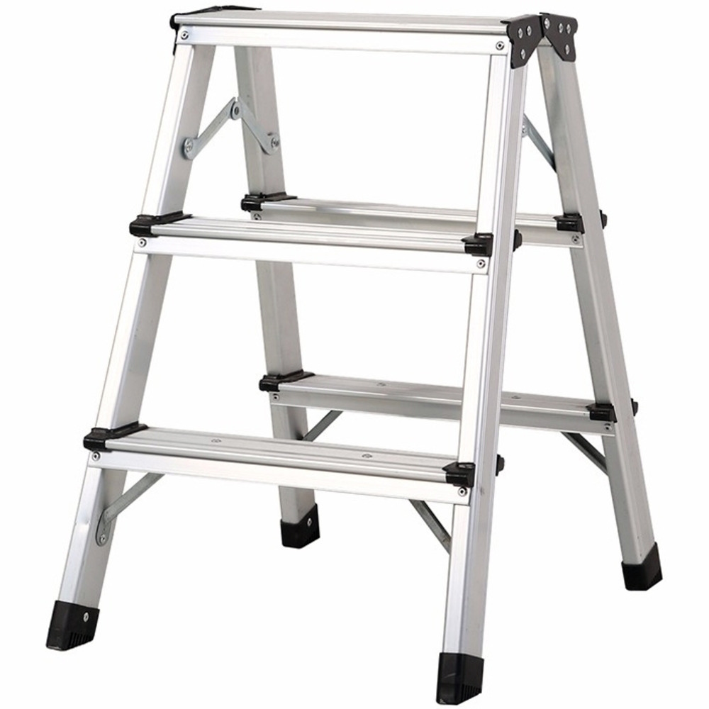 Escabeau pliable 3 marches en aluminium | Truffaut