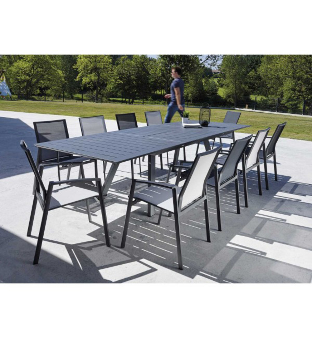 Ensemble de jardin avec rallonge papillon | Truffaut