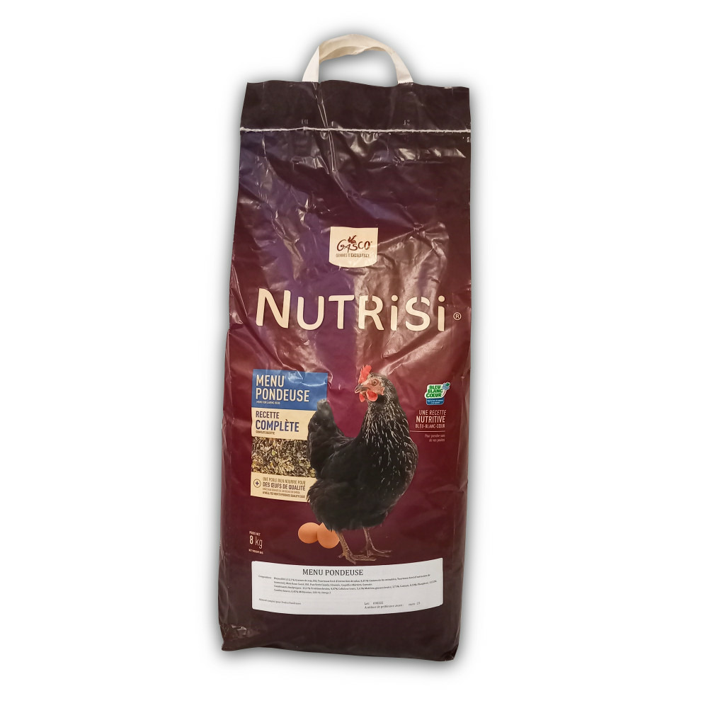 Aliment complet nutrisi 8 kg pour poules pondeuses | Truffaut