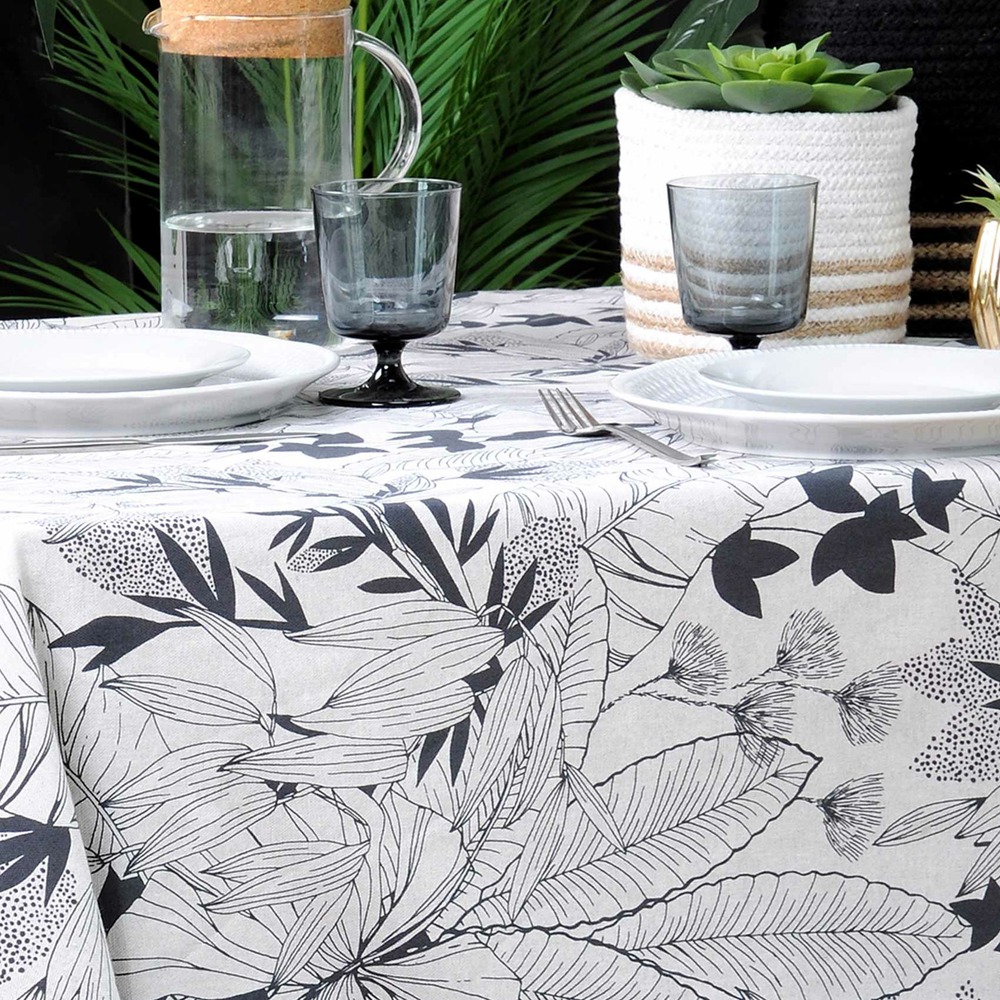 Nappe ronde et enduite au style raffiné | Truffaut