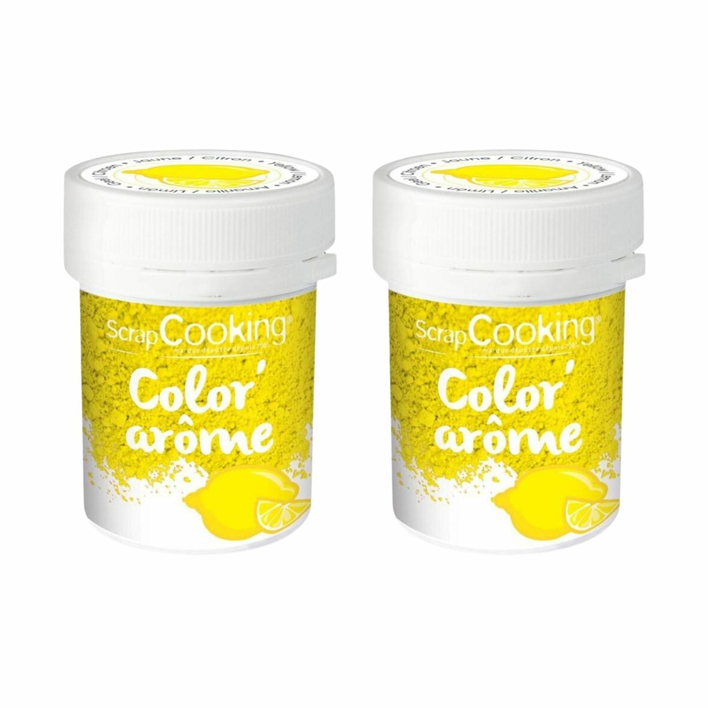 Colorant alimentaire jaune arôme citron 20 g | Truffaut