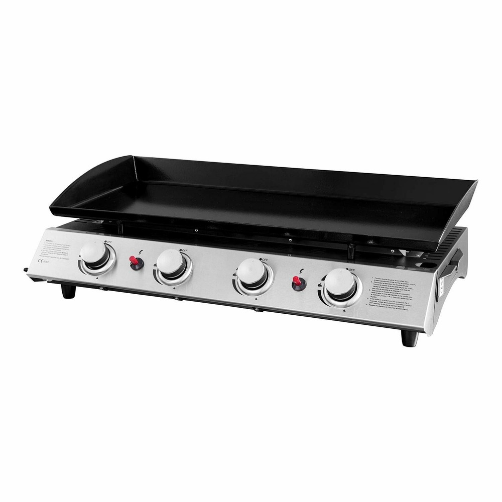 Cooker - plancha à gaz ii - acier émaillé laminé à froid - brûleurs ...